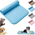 Cooling Mat for Cats, Ice Silk Self-Cooling Pad, Portable Washable ...