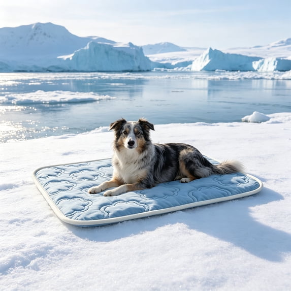Cooling Mat for Dogs, Cool Fiber, Foldable and Washable Pet Pad for ...
