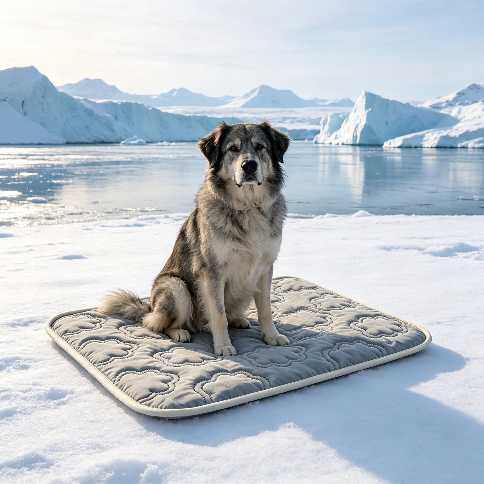 Cooling Mat for Dogs, Cool Fiber, Foldable and Washable Pet Pad for ...