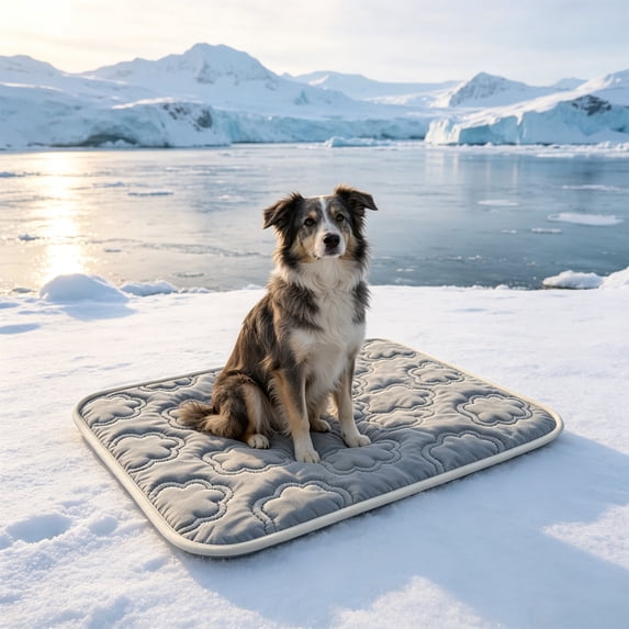 Cooling Mat for Dogs, Cool Fiber, Foldable and Washable Pet Pad for ...
