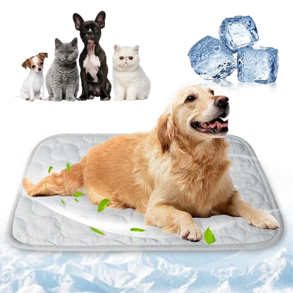 Cooling Mat for Dogs,Washable Non-Slip Portable Cool Mats for Indoor ...