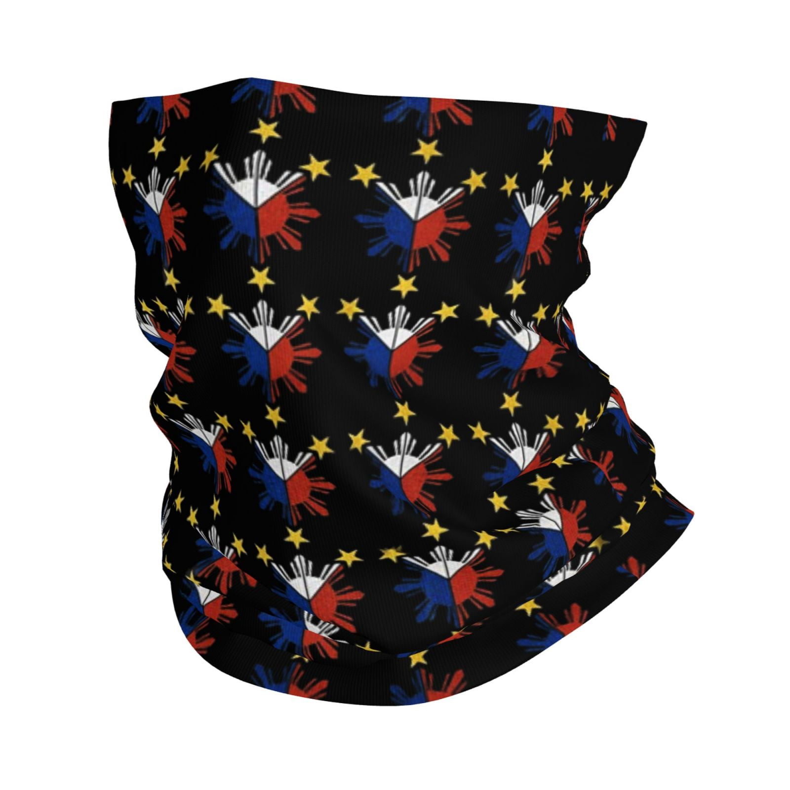 Cooling Neck Gaiter Face Cover Scarf Filipino Flag Stars And Sun ...