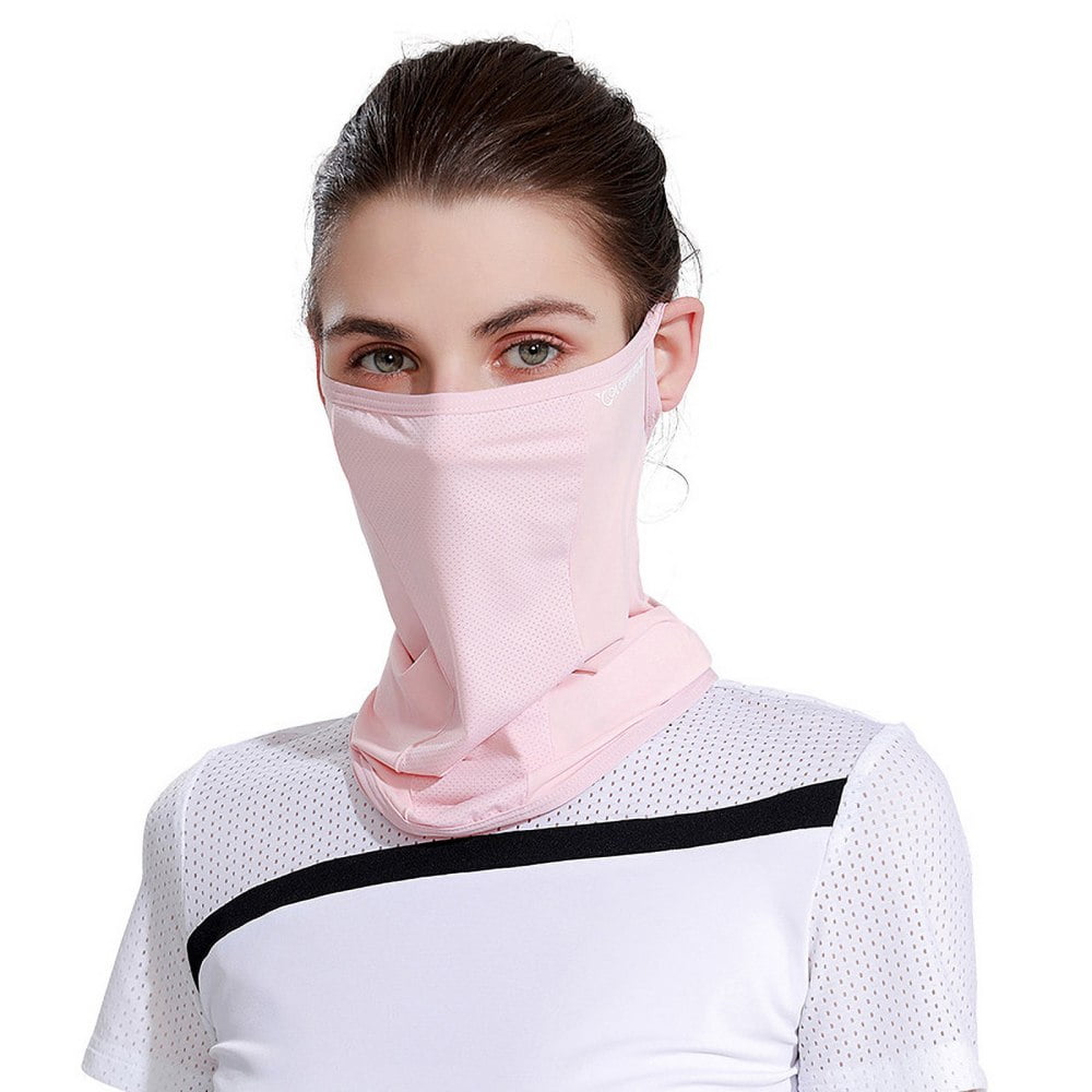 Cooling Neck Gaiter With Ear Loops, Sun Mask Protection, Bandana Face ...