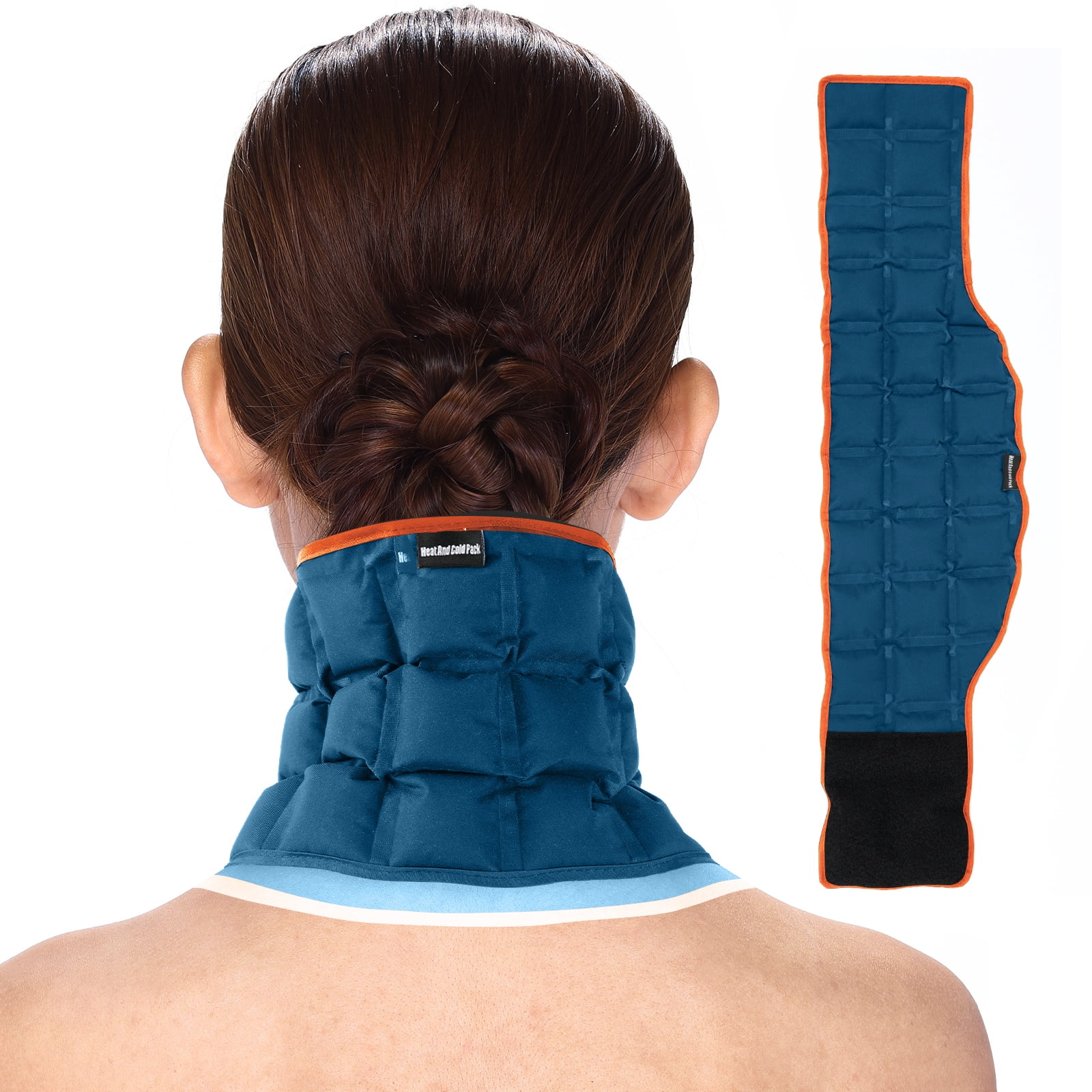 Cooling Neck Wrap for Summer Heat - Microwavable Heating Pad for Neck ...