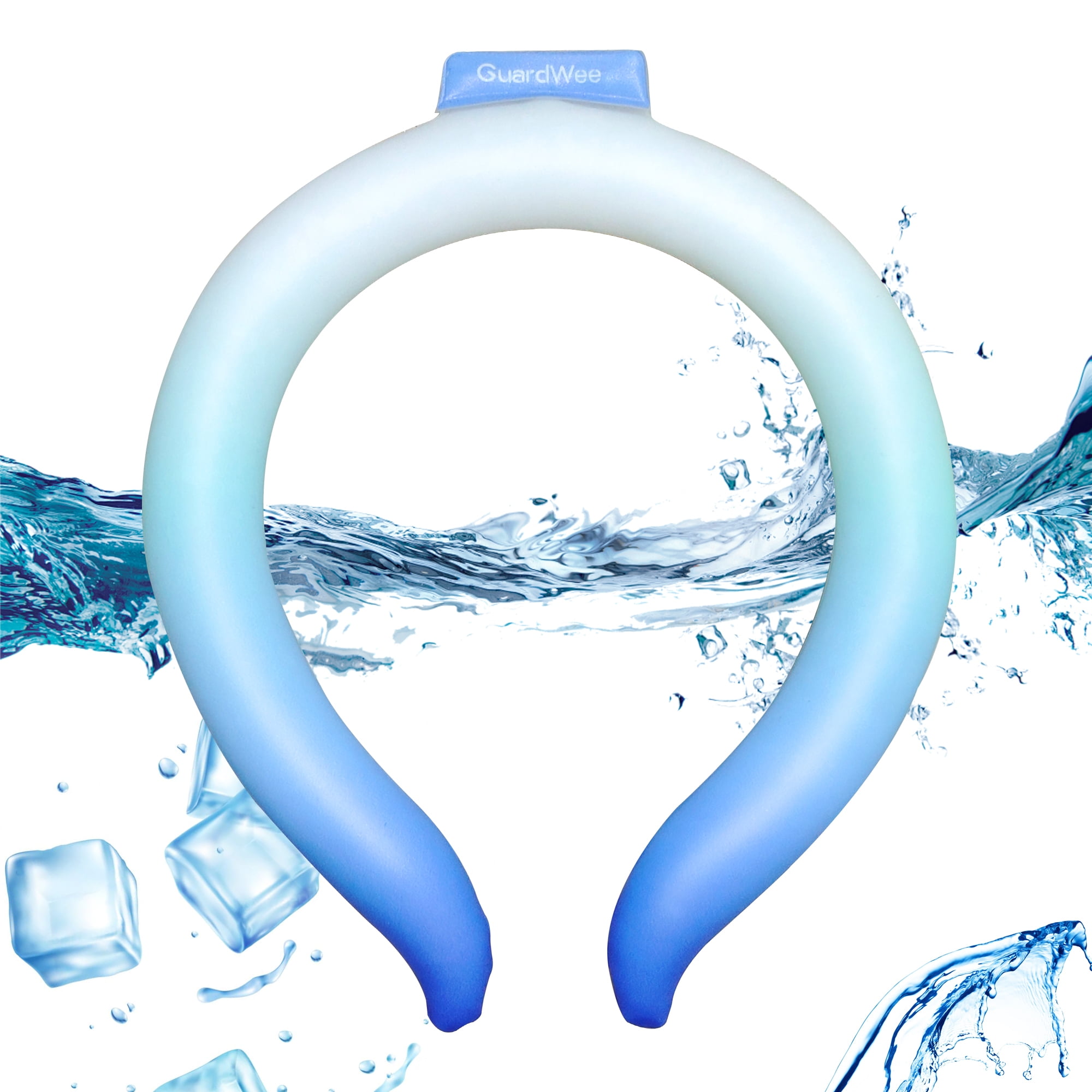 FLASHWEE Neck Cooling Wraps, Reusable Ice Collar for Heat Relief ...