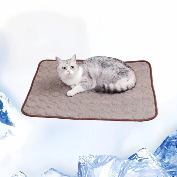 Cooling Pad for Dog,Foldable Pet Sleeping Cooling Dog Bed,Machine ...