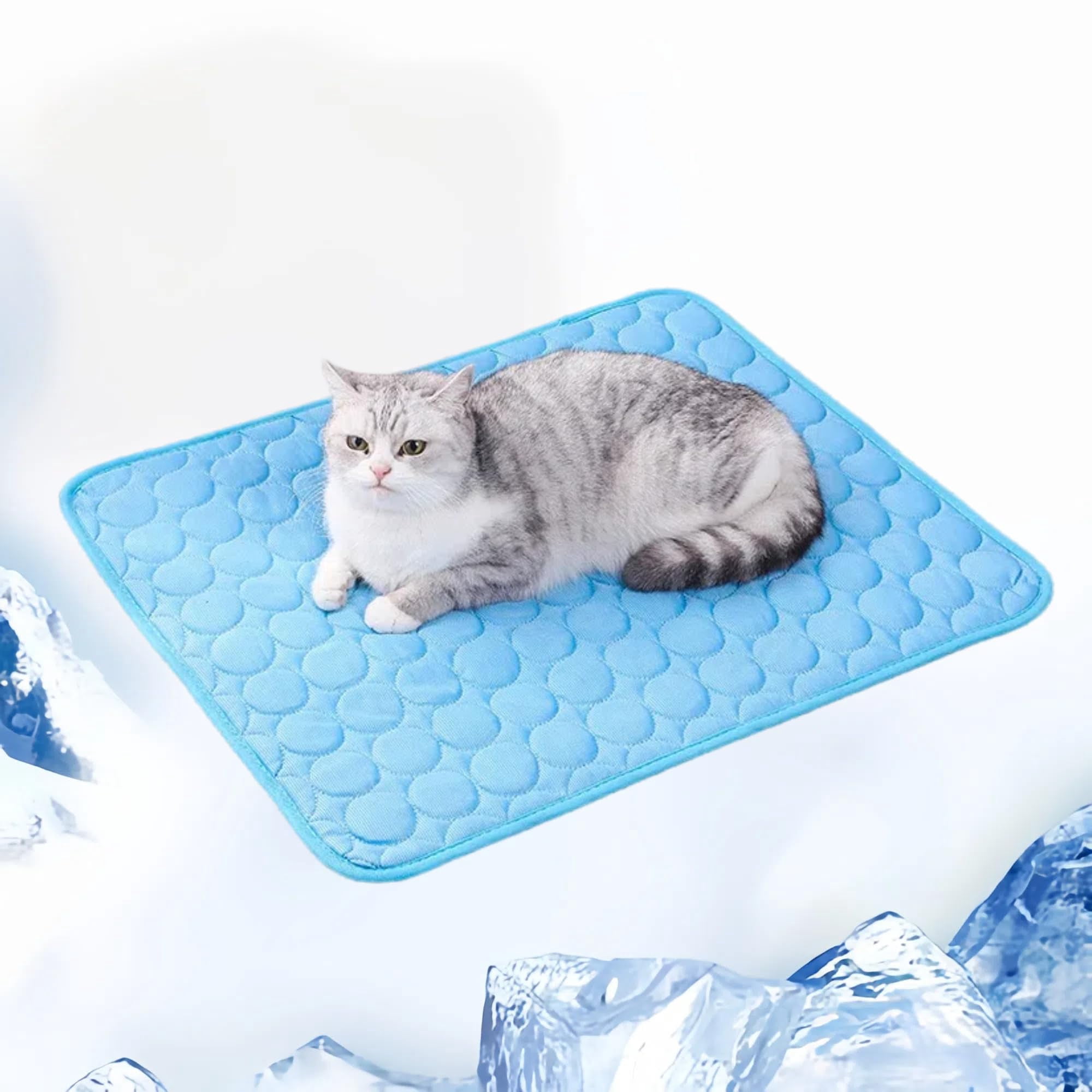 Cooling Pad for Dog,Foldable Pet Sleeping Cooling Dog Bed,Machine ...