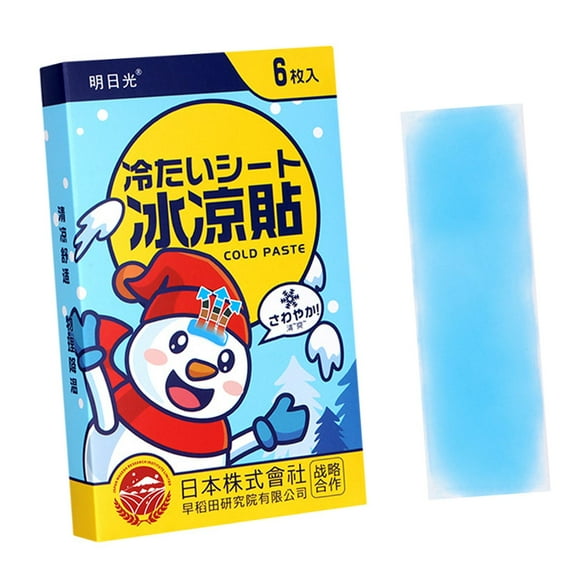 Cooling Patches Lower Temperature Cooling Forehead Strips for Home Use ...