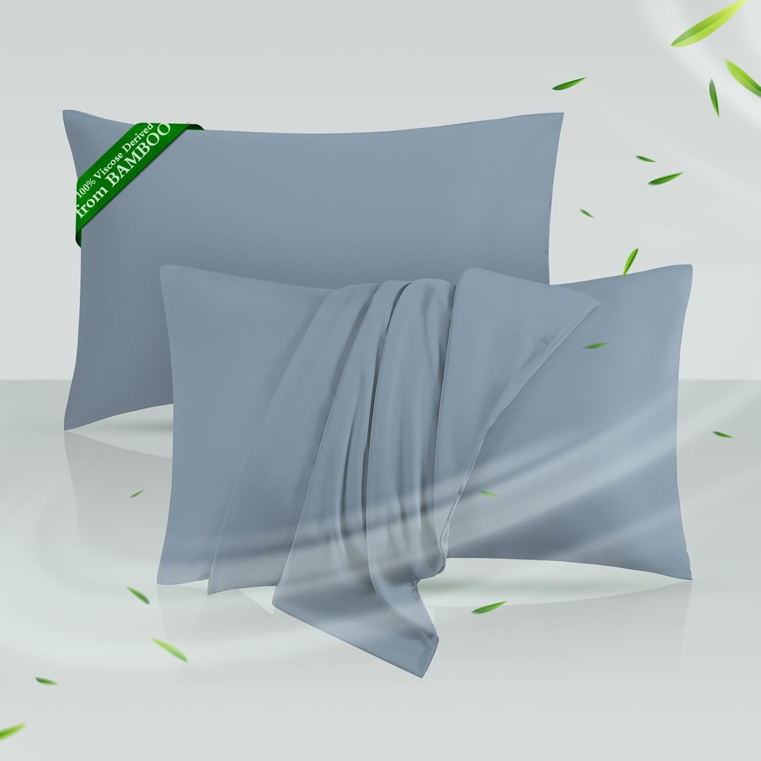 Cooling Pillowcases Size Set of 2, Viscose Derived from for s, Soft ...