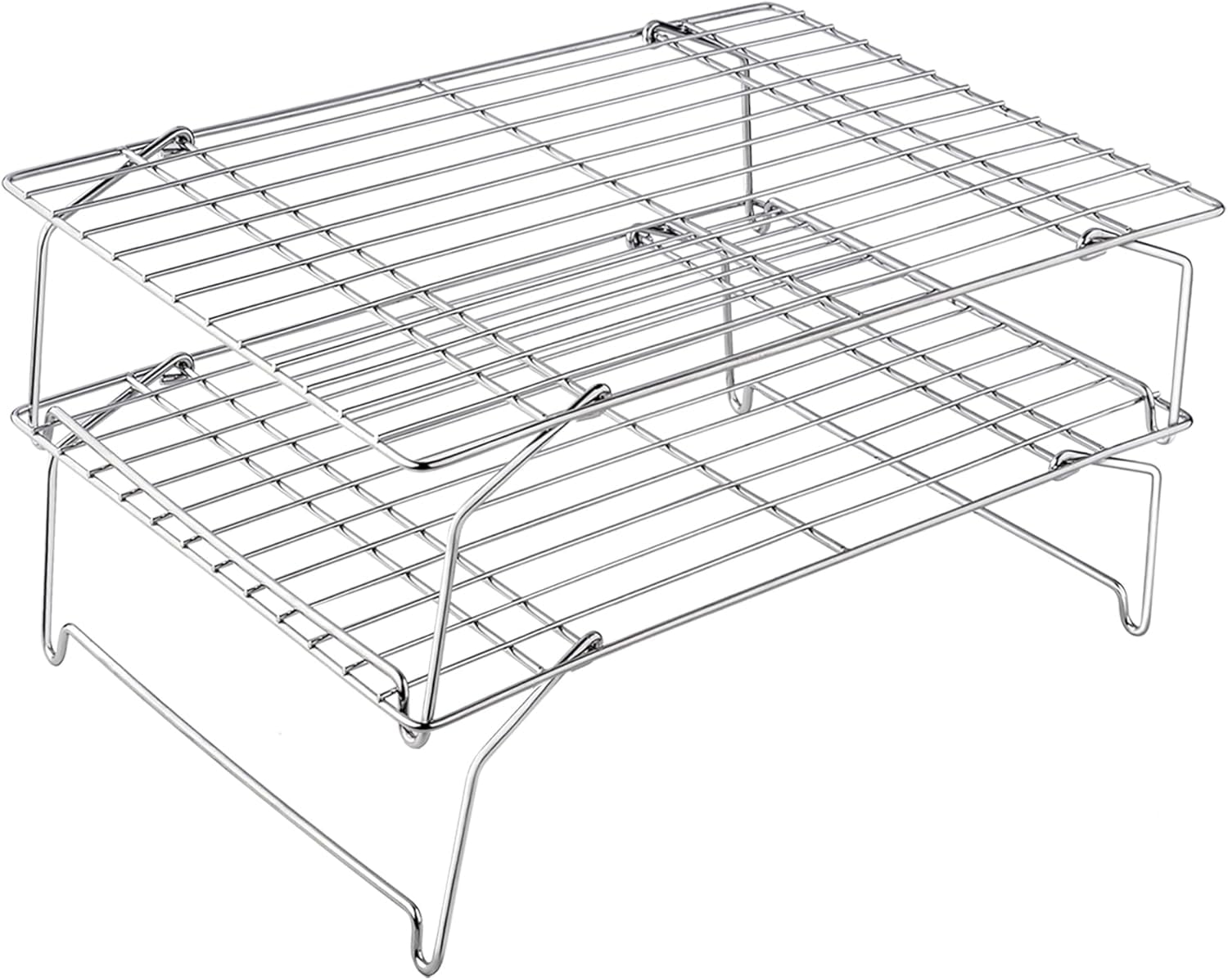 Cooling Rack, 15”x10” Stainless Steel Wire Rack forBaking Roasting ...