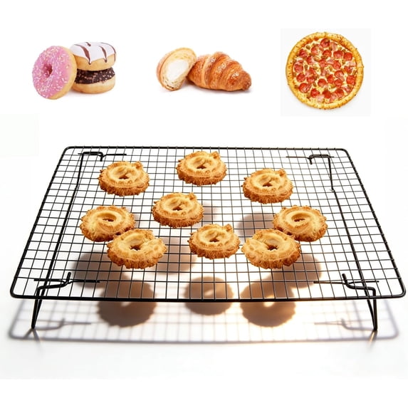 Cooling Rack for Cooking and Baking, 16.9x11in Cookie Baking Rack ...