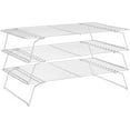 Cooling Rack for Baking 3 Tiers, 16" x 10" Cookie Cooling Wire Rack ...