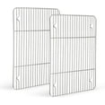 Cooling Rack Set of 2, Topboutique Baking Rack Stainless Steel Wire ...