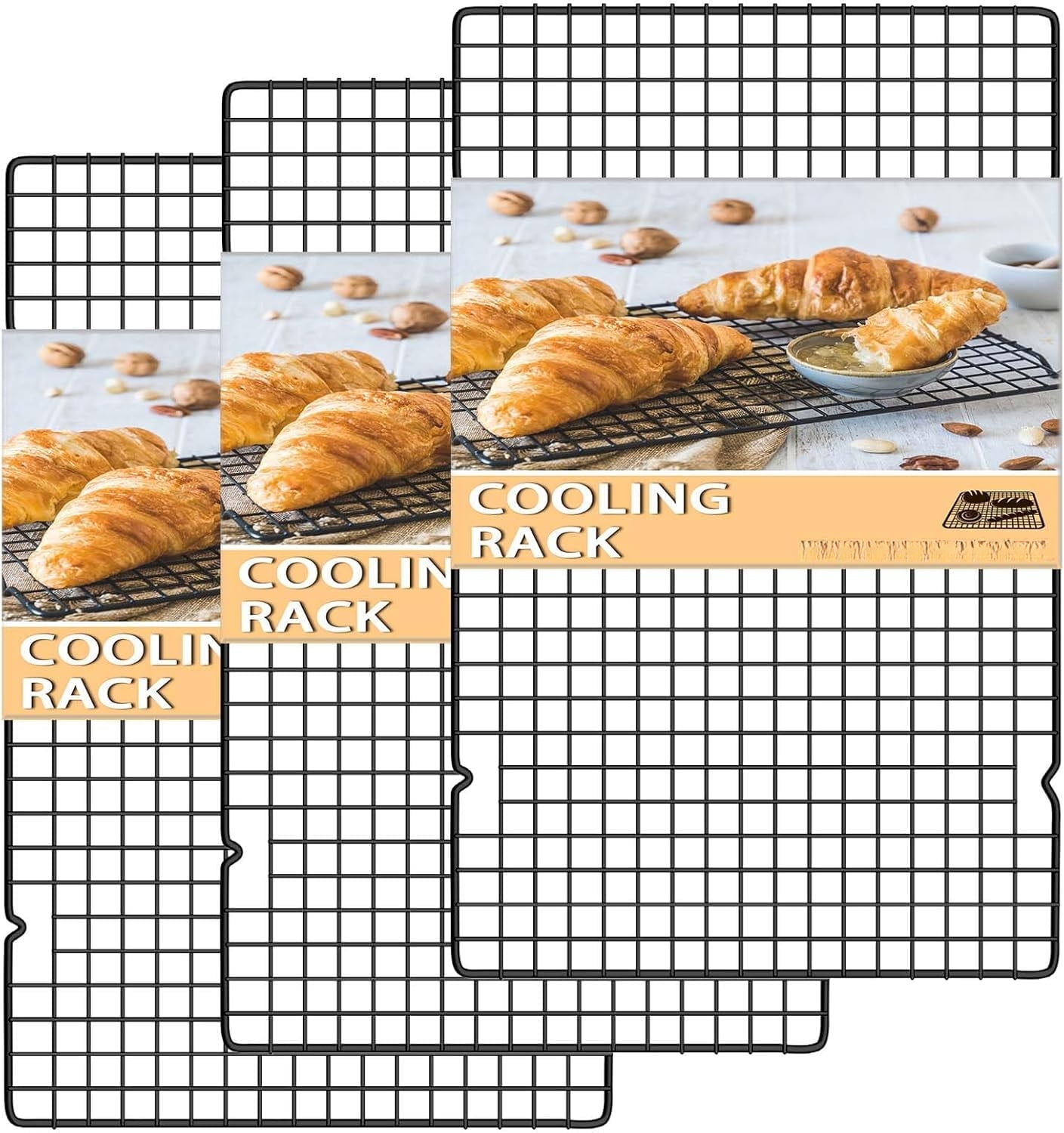 Cooling Rack, Stainless Steel Baking Rack, Oven Safe Cooling Racks for ...