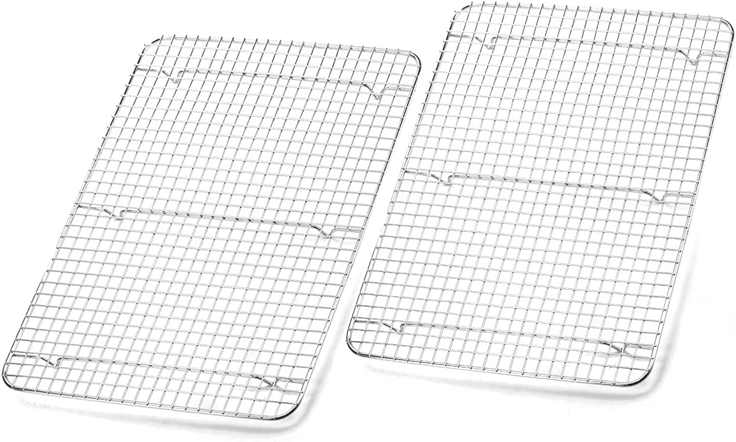 Cooling Racks, 2 Pack Stainless Steel Grid Wire Rack for Baking ...