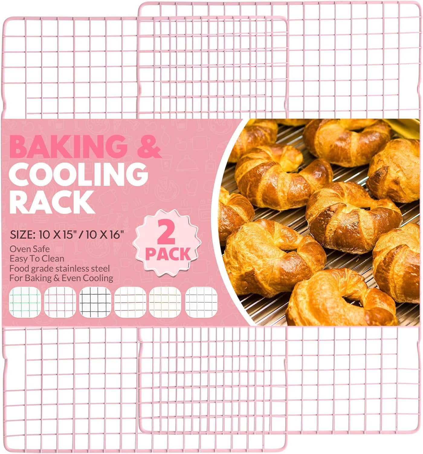 Cooling Racks for Cooking and Baking, 15x10 Inches Stainless Steel ...