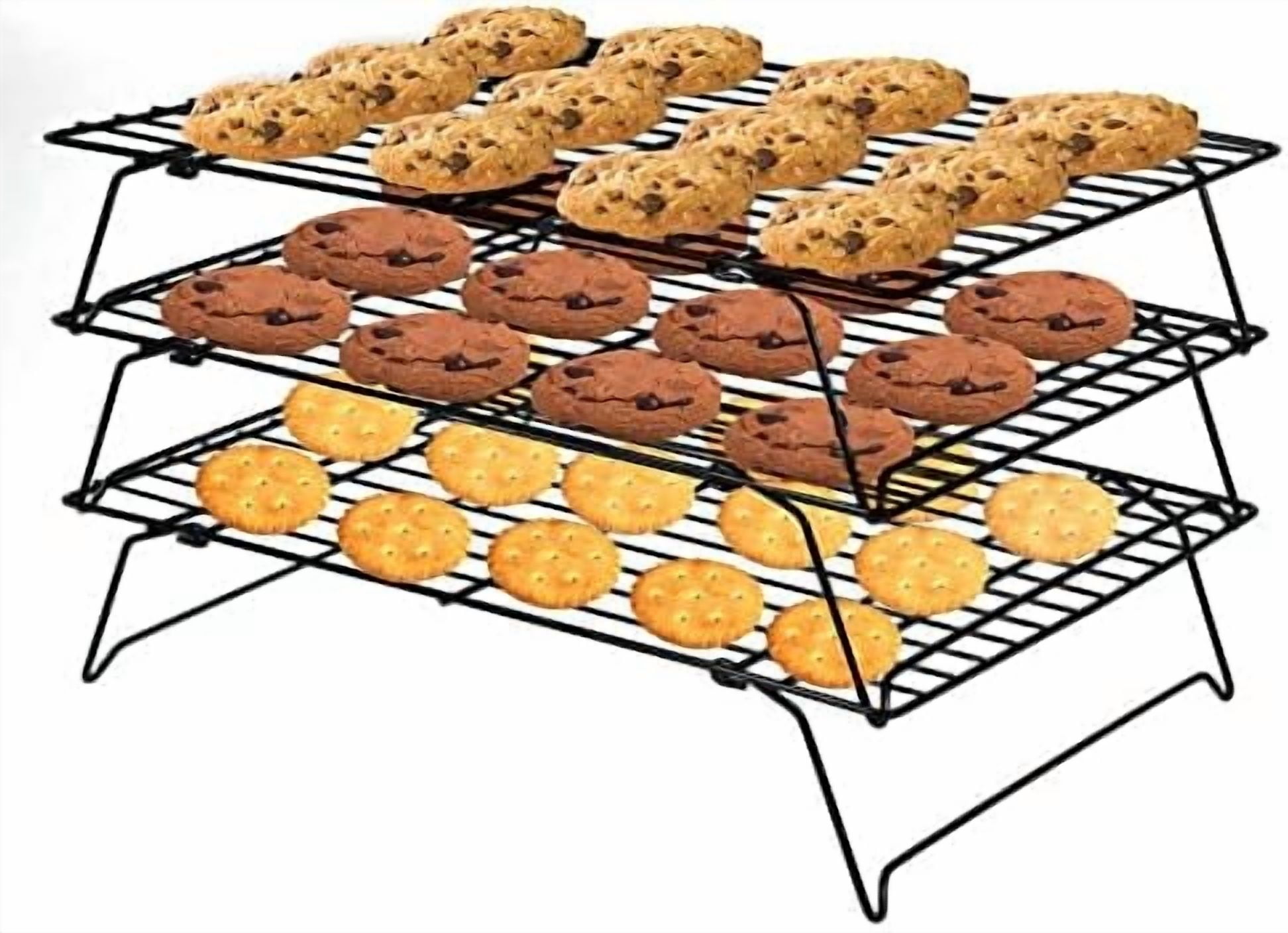 Cooling Racks, Stainless Steel Non-Stick Baking Racks And Oven Safe ...