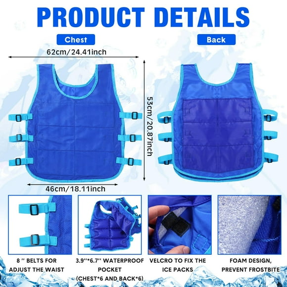 Ice Pack Cooling Vest