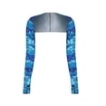 Cooling Shawl Arm Sleeves Sun Protection for Women Men with Finger Hole ...