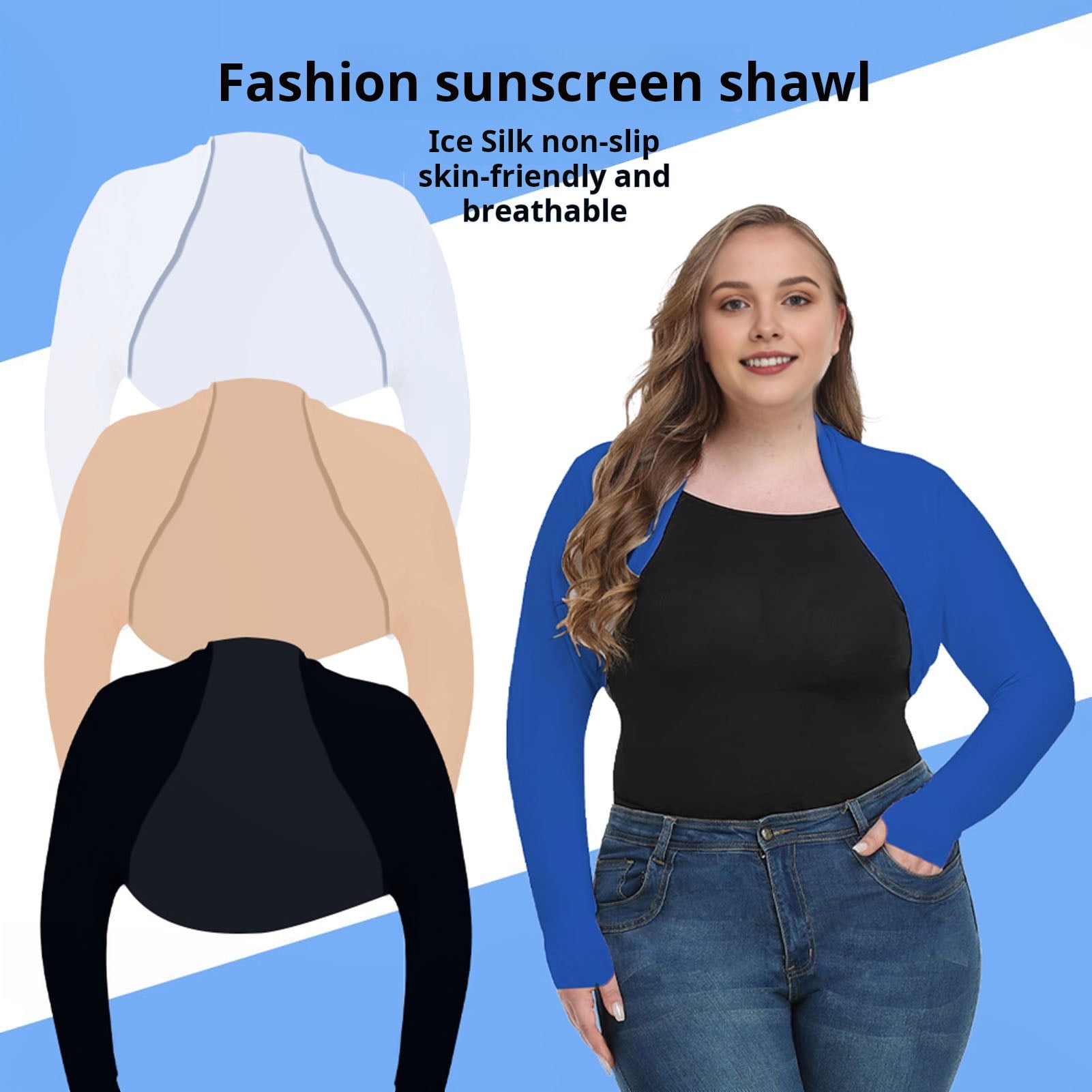 Cooling Shawl Golf Cooling Shawl Sun Protection Shade Shawl Arm Sleeve ...