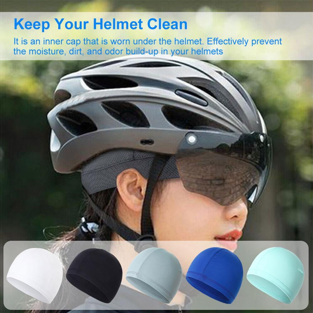 Cooling Skull Cap Quick Dry Helmet Liner Sweat Wicking Cycling Running ...