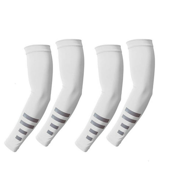 Cooling Sports Arm Covers Sunlight Block Reflective Trim Arm Sleeve for ...