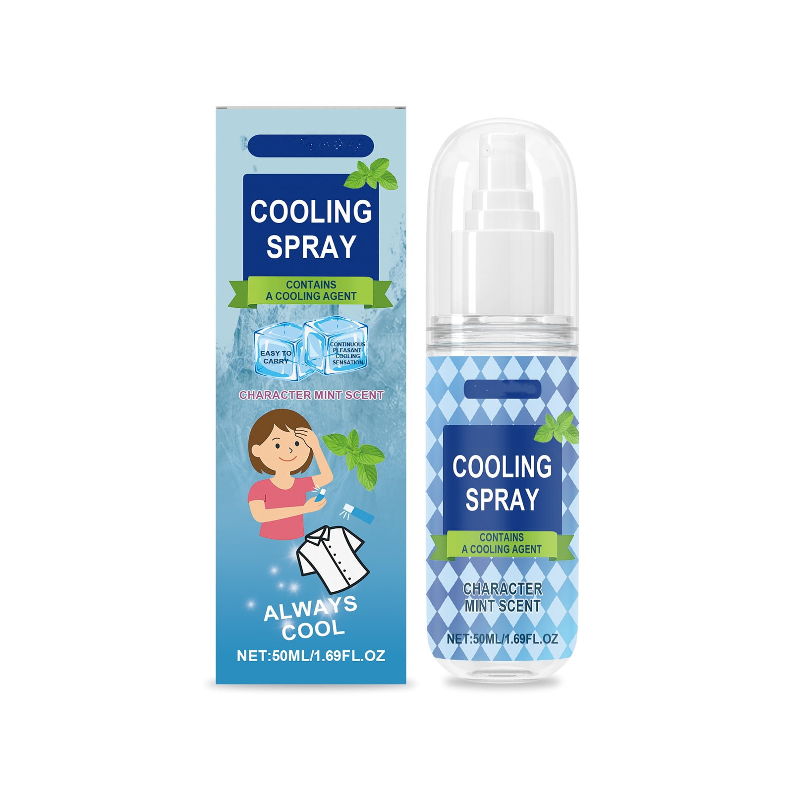 Cooling Spray for Hot Weather, Moisturising Cooling Mist, Cooling Spray ...