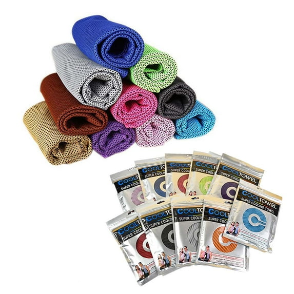 Cooling Towel, 32.67"*12.86" Ice Towel Chilly Cool Towel for Athletes ...