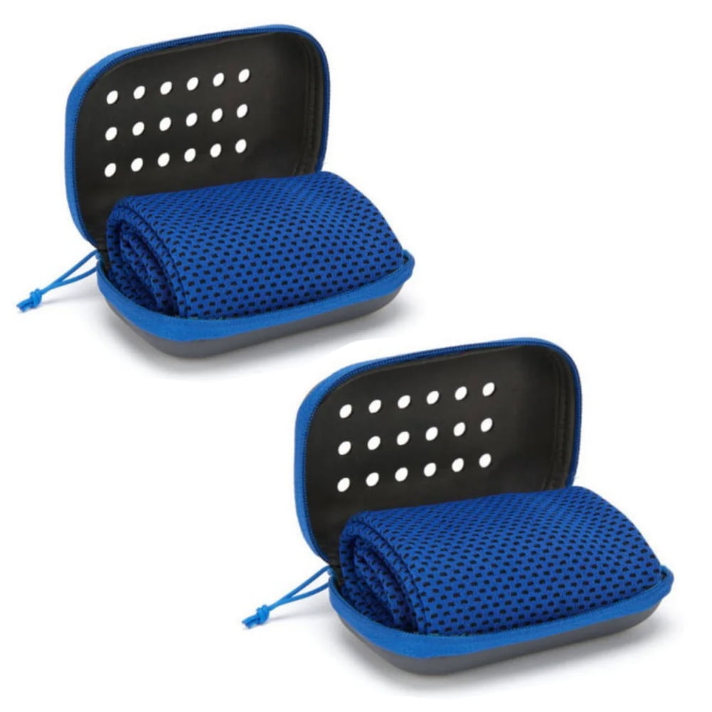 2Pack Cooling Towels (30*90cm), Cooling Towel for Neck and Face, Soft ...