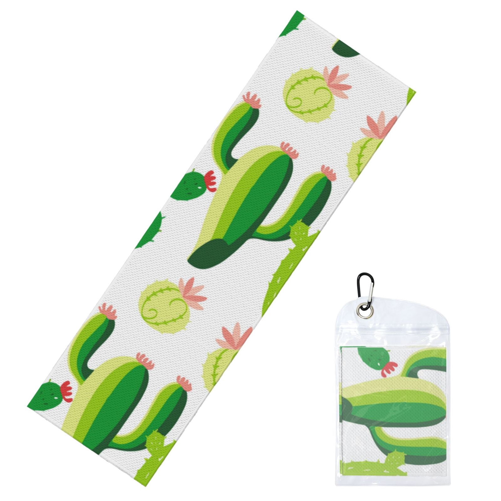Cooling Towels (40"X12"), Cactus Pattern Cartoon Soft Ice Towel ...