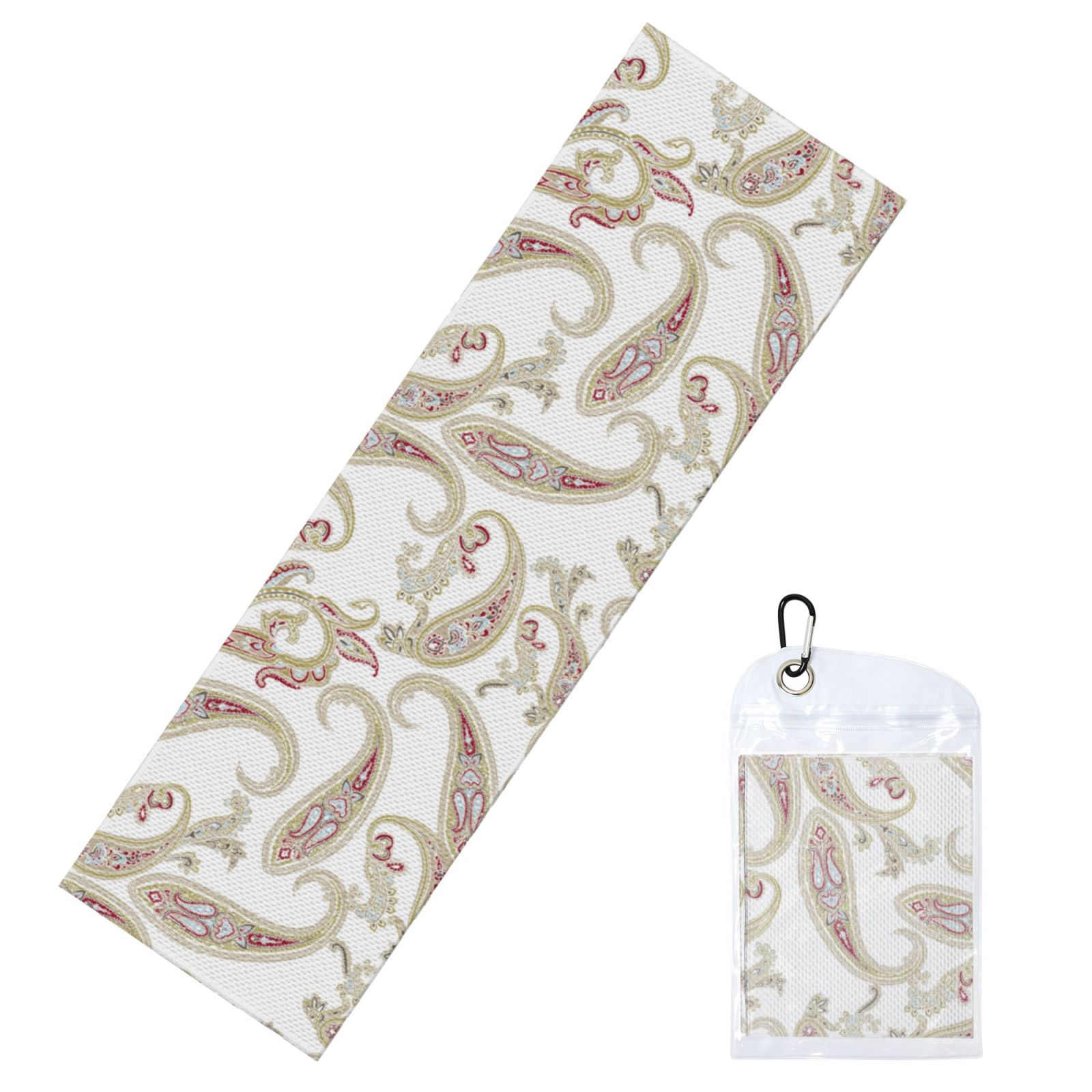 Cooling Towels (40"X12"), Paisley Pattern No.9079 Soft Ice Towel ...