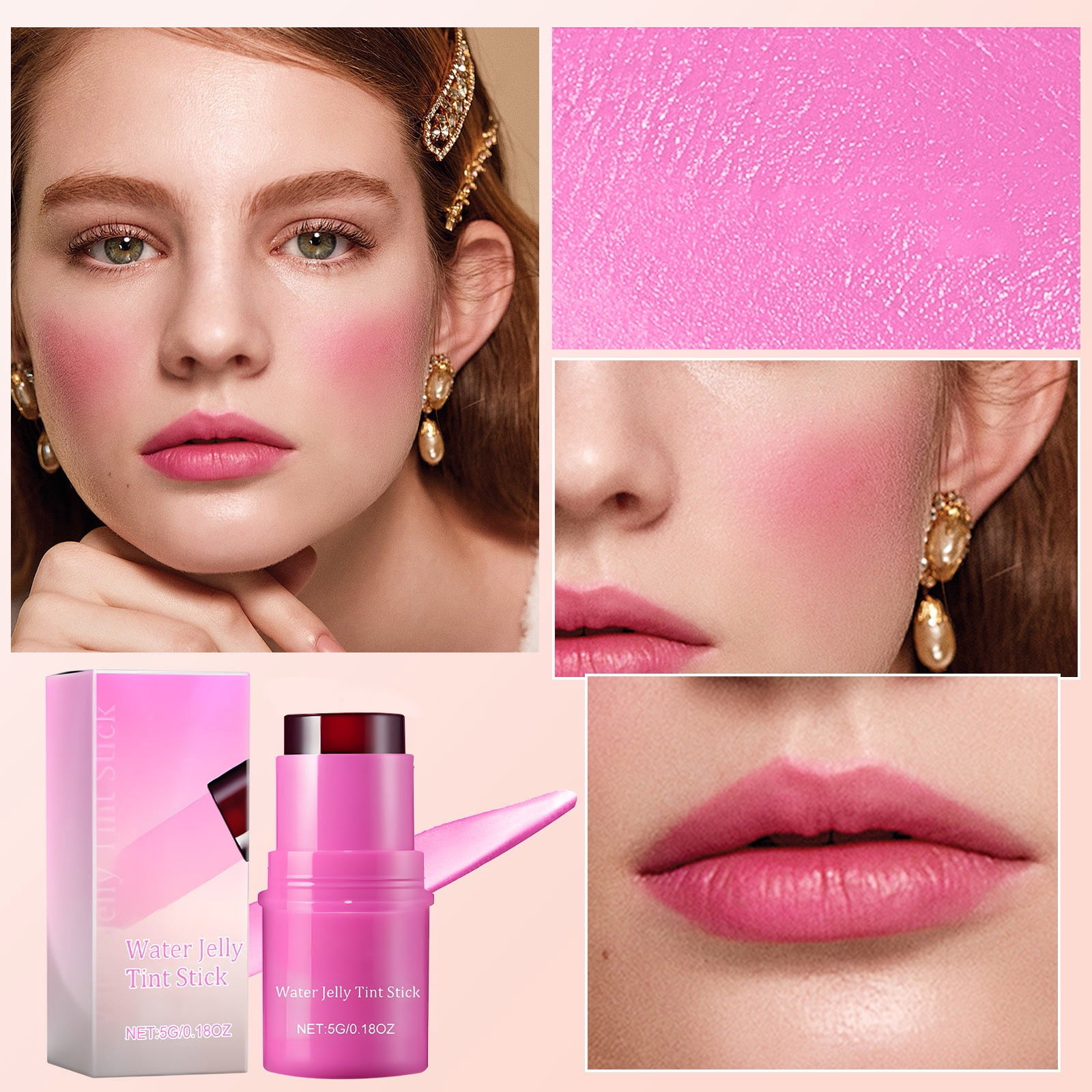 Cooling Water Jelly Tint Water Jelly Lip Tink Stick Jelly Blush Stick