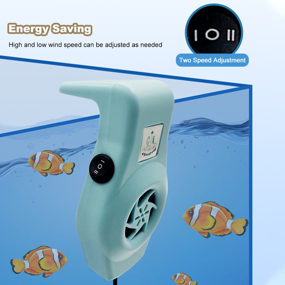Cooling fan,Wind Speed Fan Adjustable Wind Speed Fish Fan Usb Interf ...
