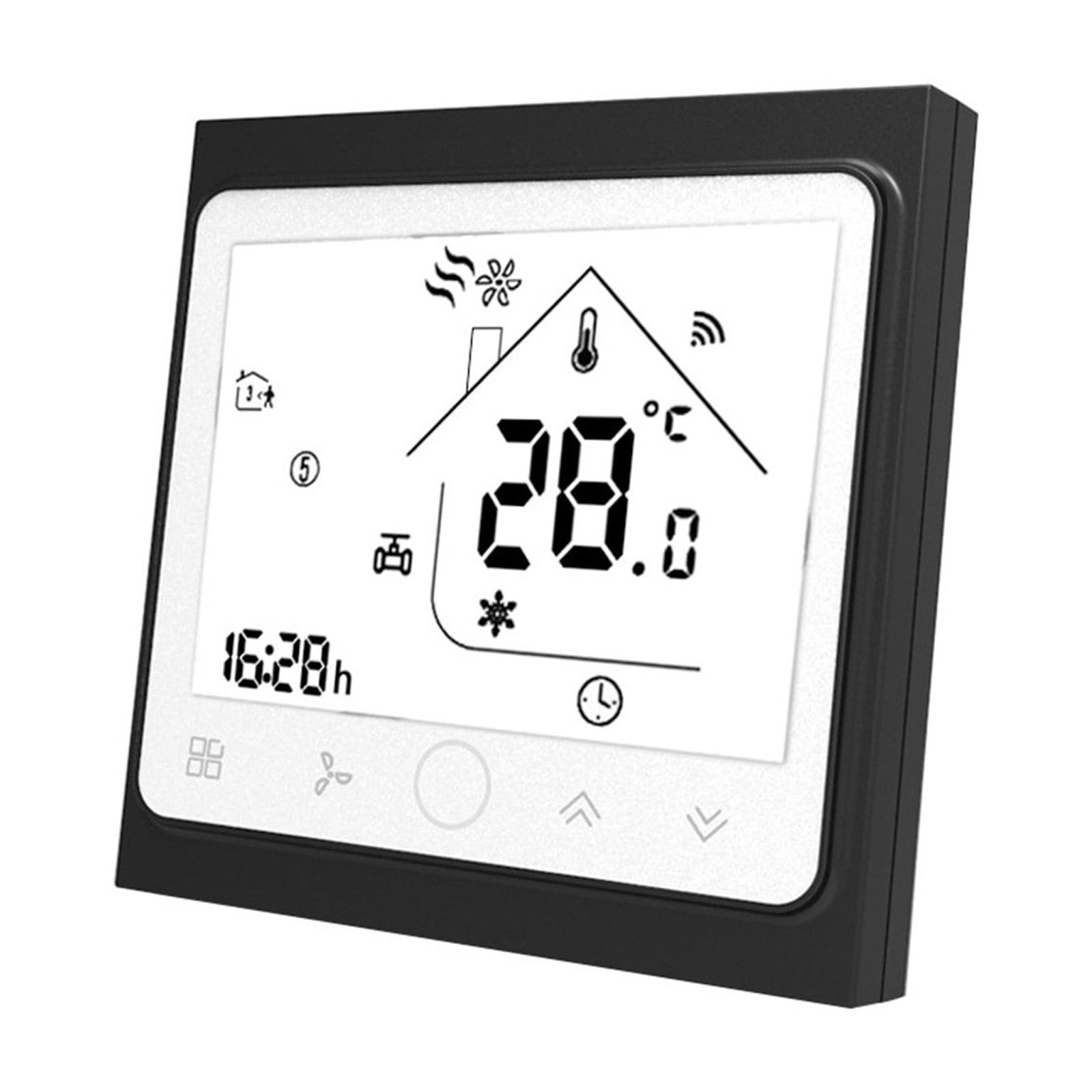 Cooling/heating Digital Wireless Wifi Thermostat Room Temperature ...