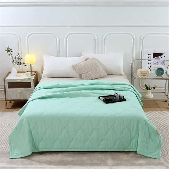 Cooling quilt, double-sided cooling effect blanket, mint green, D200 ...