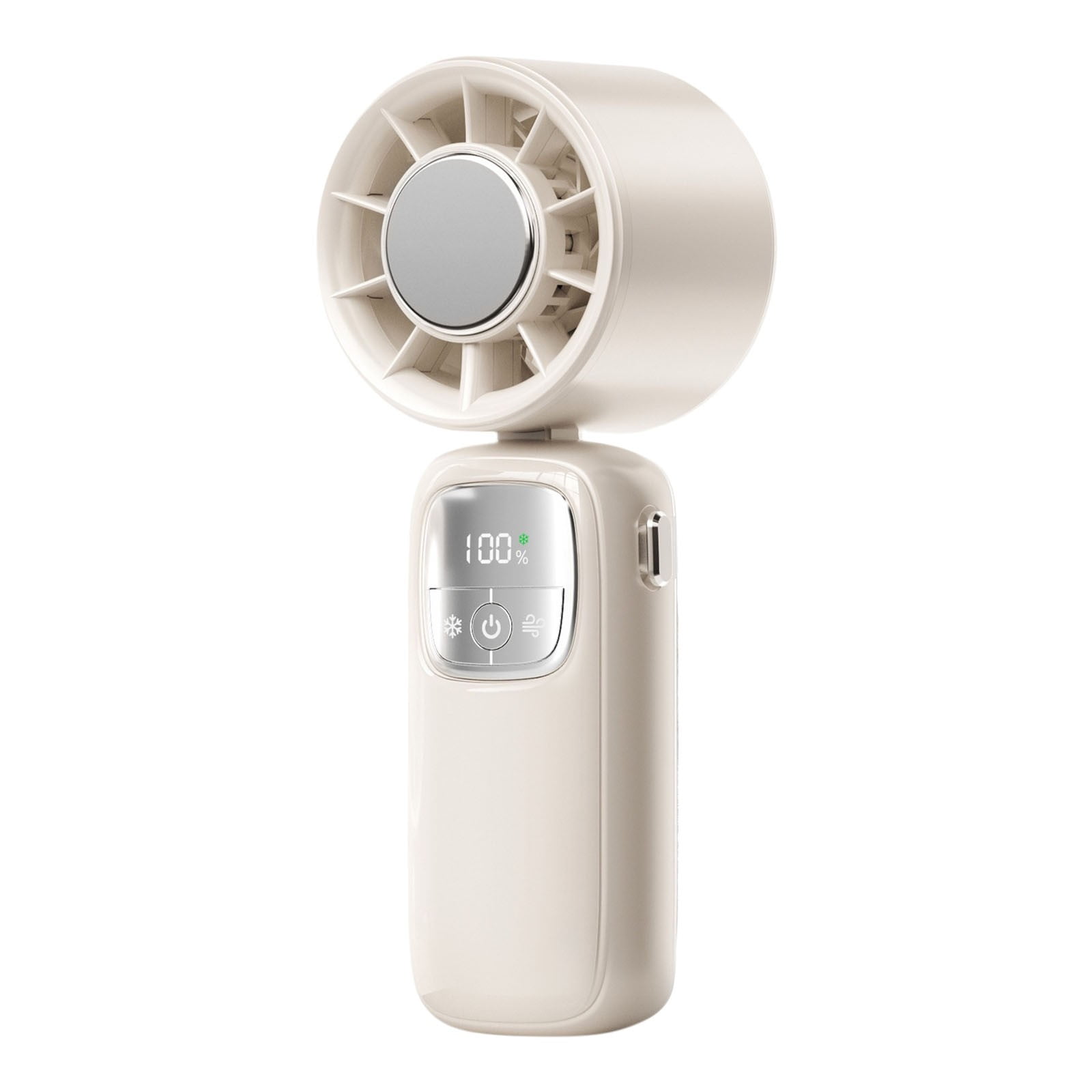 2025 Mini Digital Hanging Neck Handheld Turbine High Speed Folding Ice ...