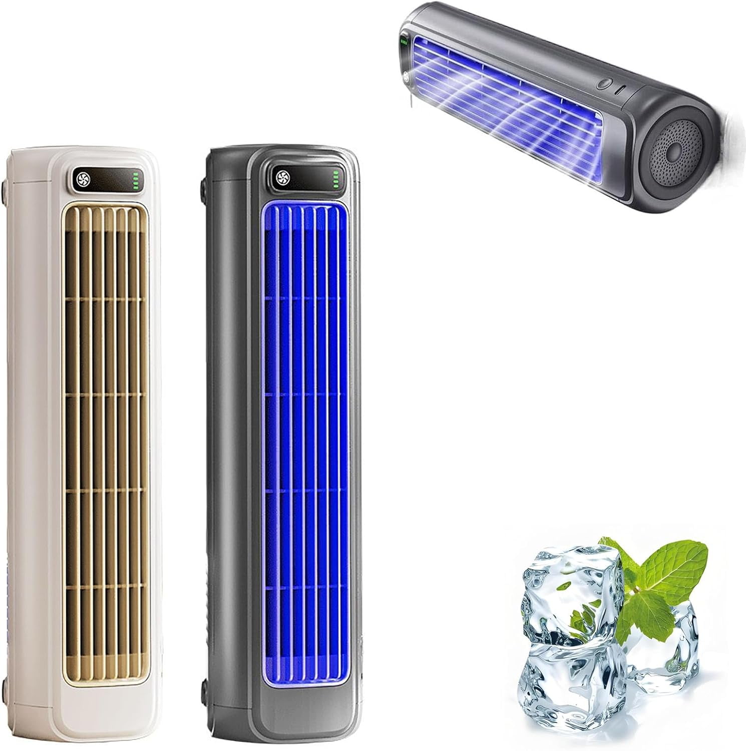 Coolizi Cooling Ace, 3 Speeds Adjustable Coolizi Portable Air ...