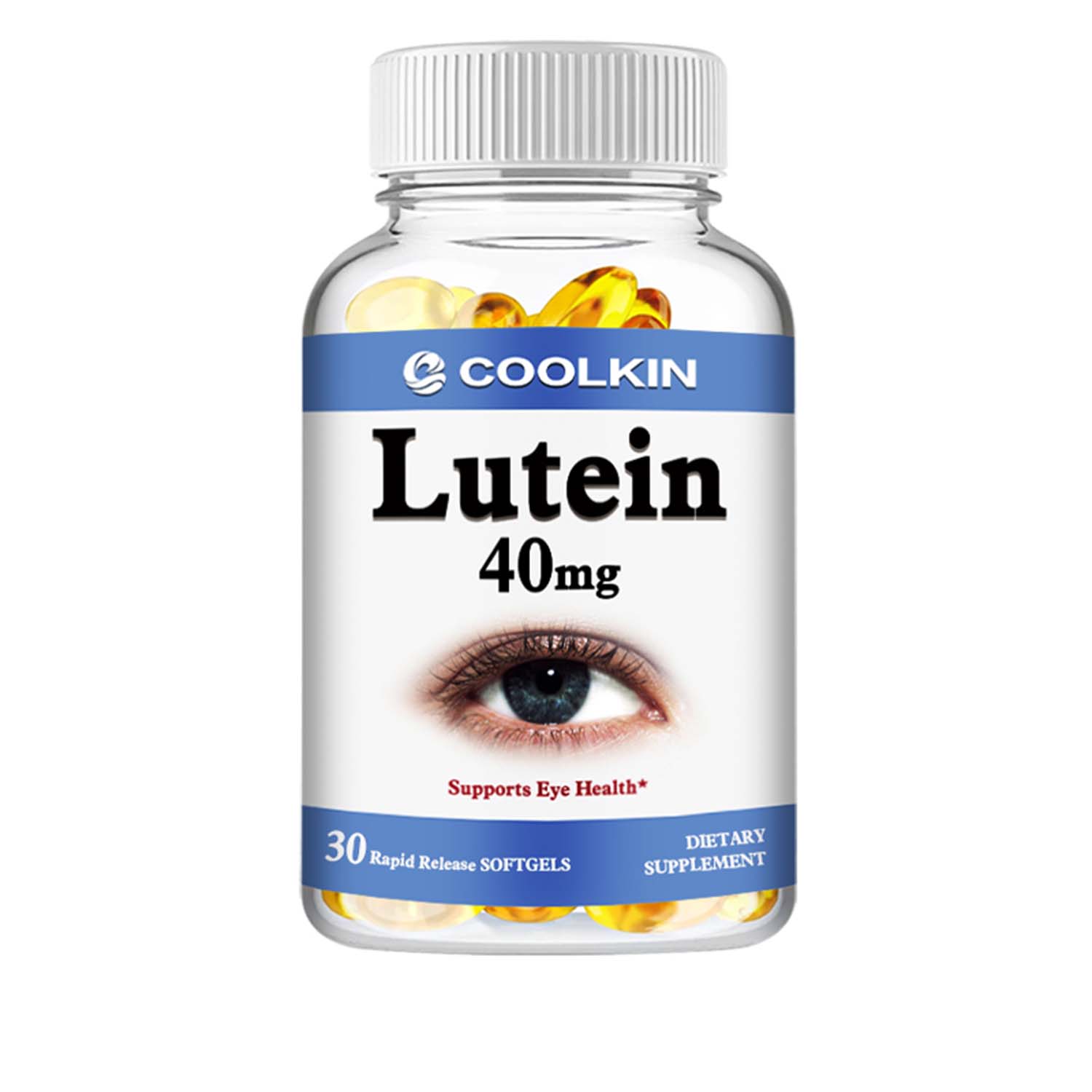 Coolkin Lutein Capsules 400mg - with Zeaxanthin - Supports Healthy ...