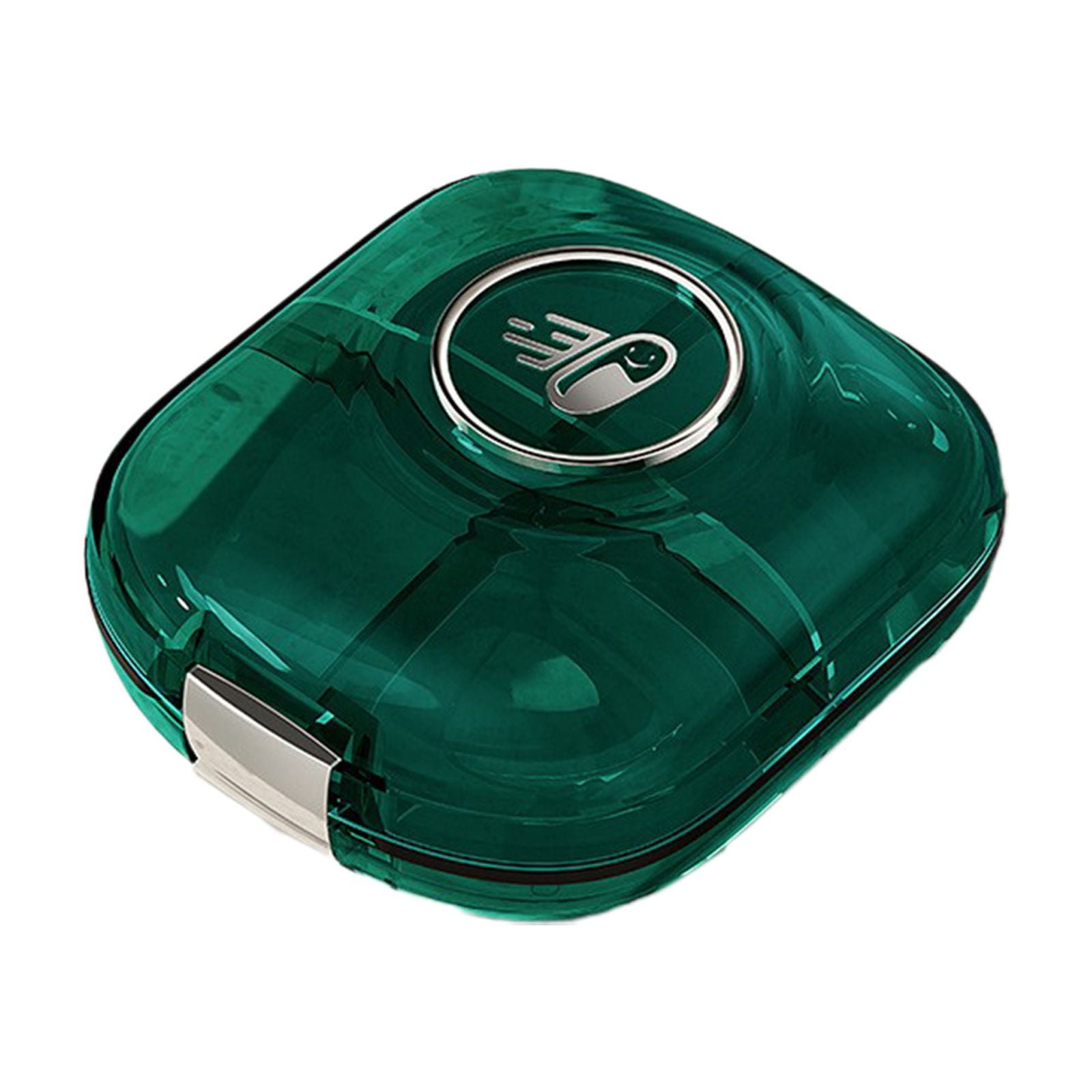 Coollooc 7 Compartments Pill Box Camera shaped Medicine Storage Holder ...