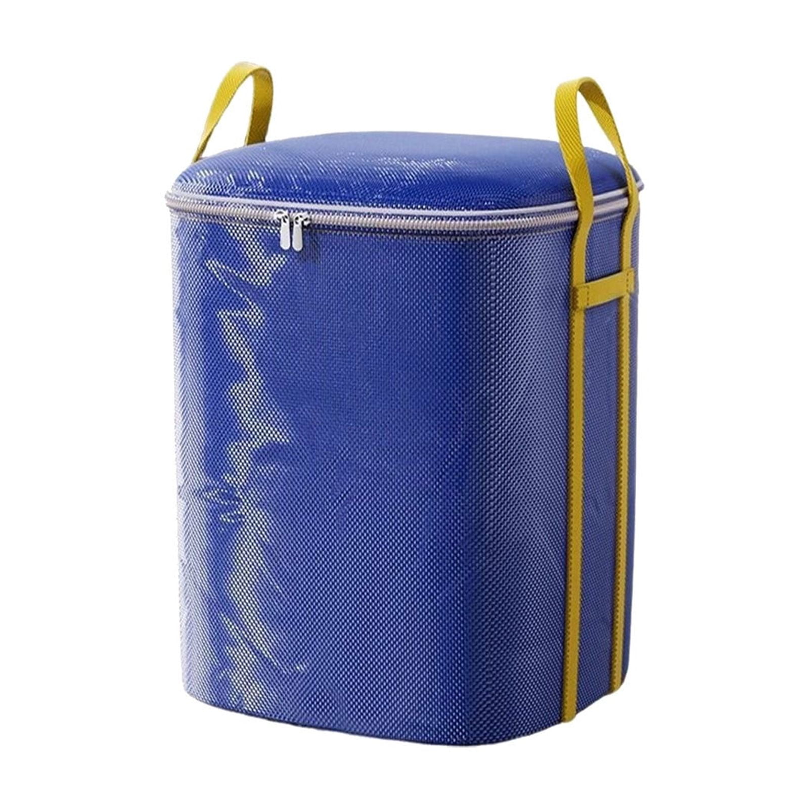 Coollooc 77 Gallon Extra Large Collapsible Trash Can, Garden Bag Pop Up ...
