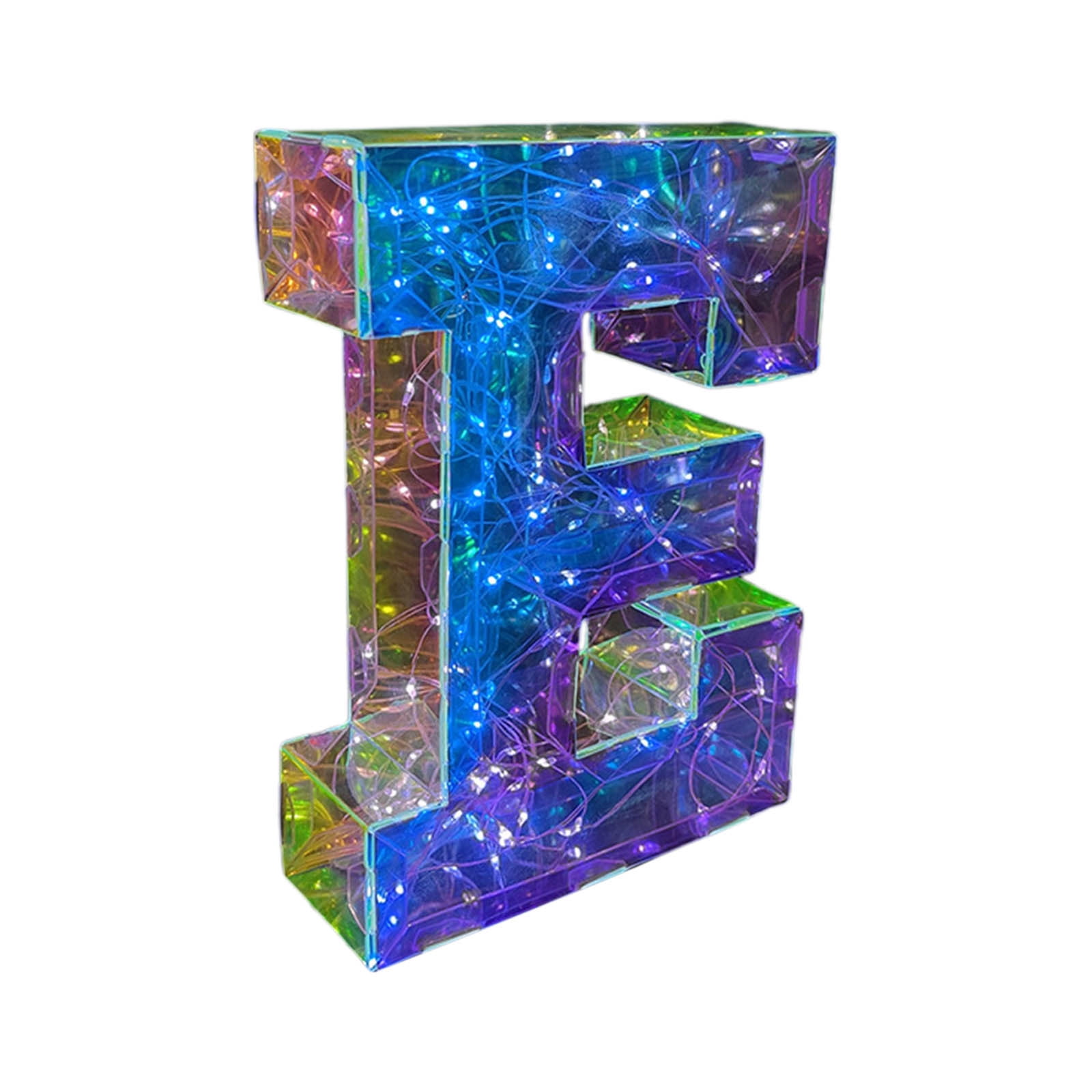 Coollooc Christmas Light Up Letters Letter Lights - Colorful LED ...