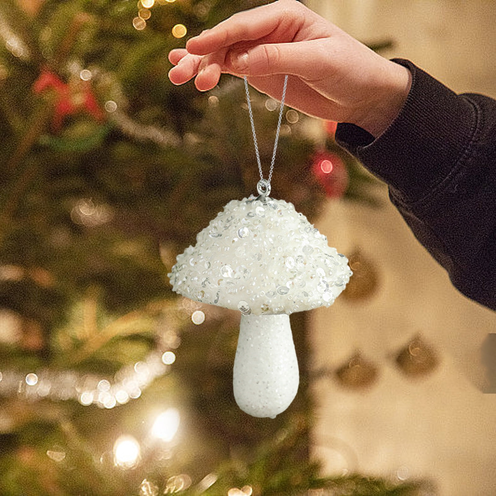 Coollooc Christmas Tree Ice Cream Hanging Ornament Kit, Pastel Color ...