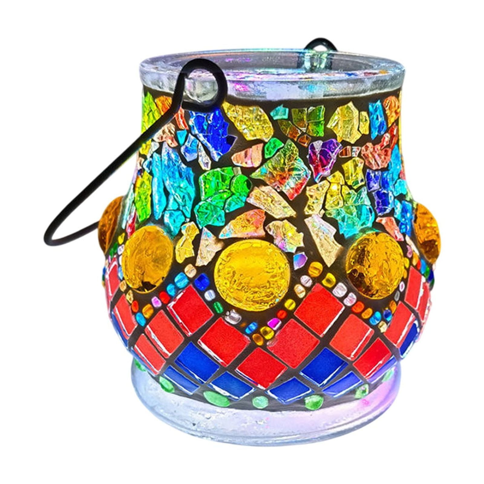 Coollooc DIY Halloween Illuminated Candy Jar Handmade LED Light Craft ...