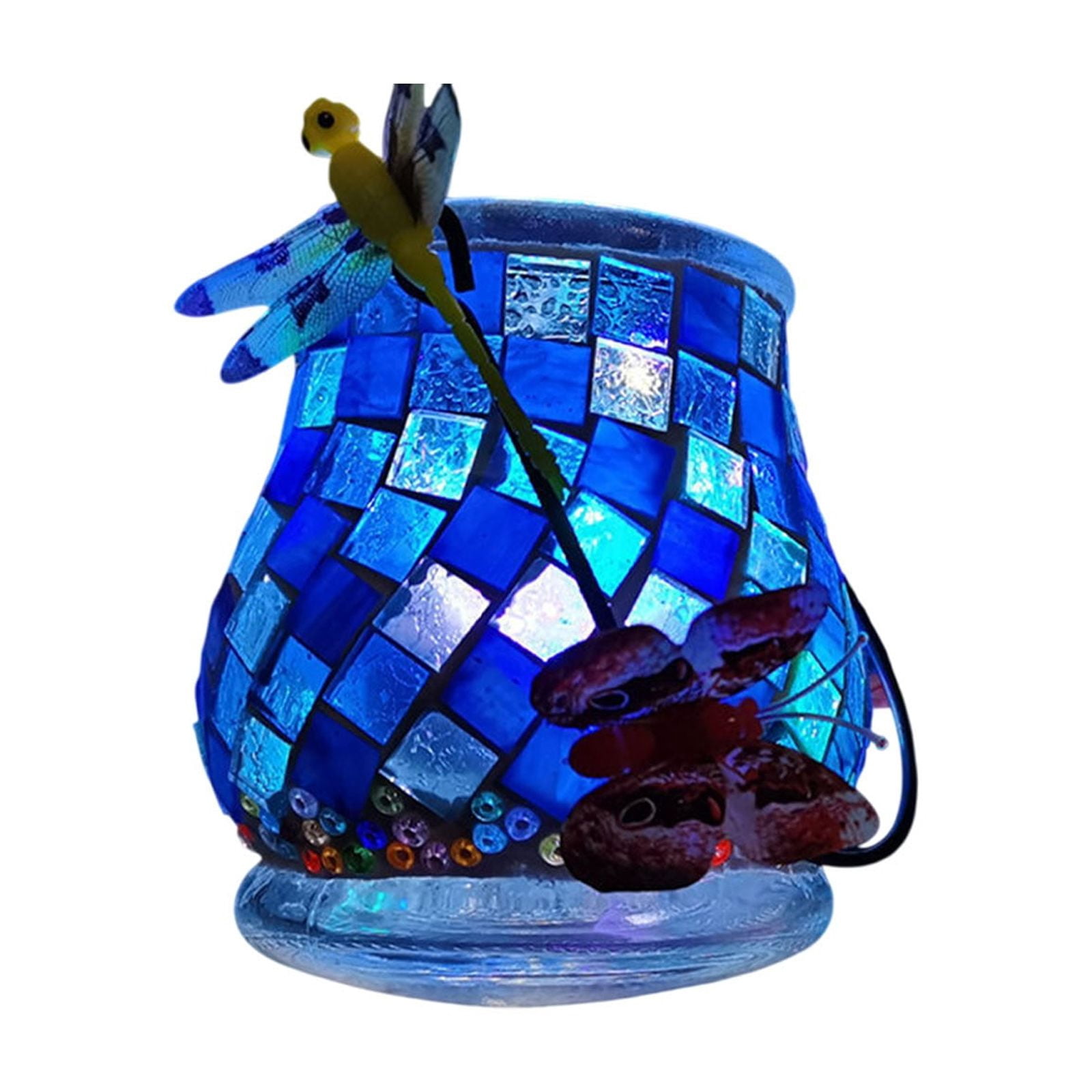 Coollooc DIY Halloween Illuminated Candy Jar Handmade LED Light Craft ...