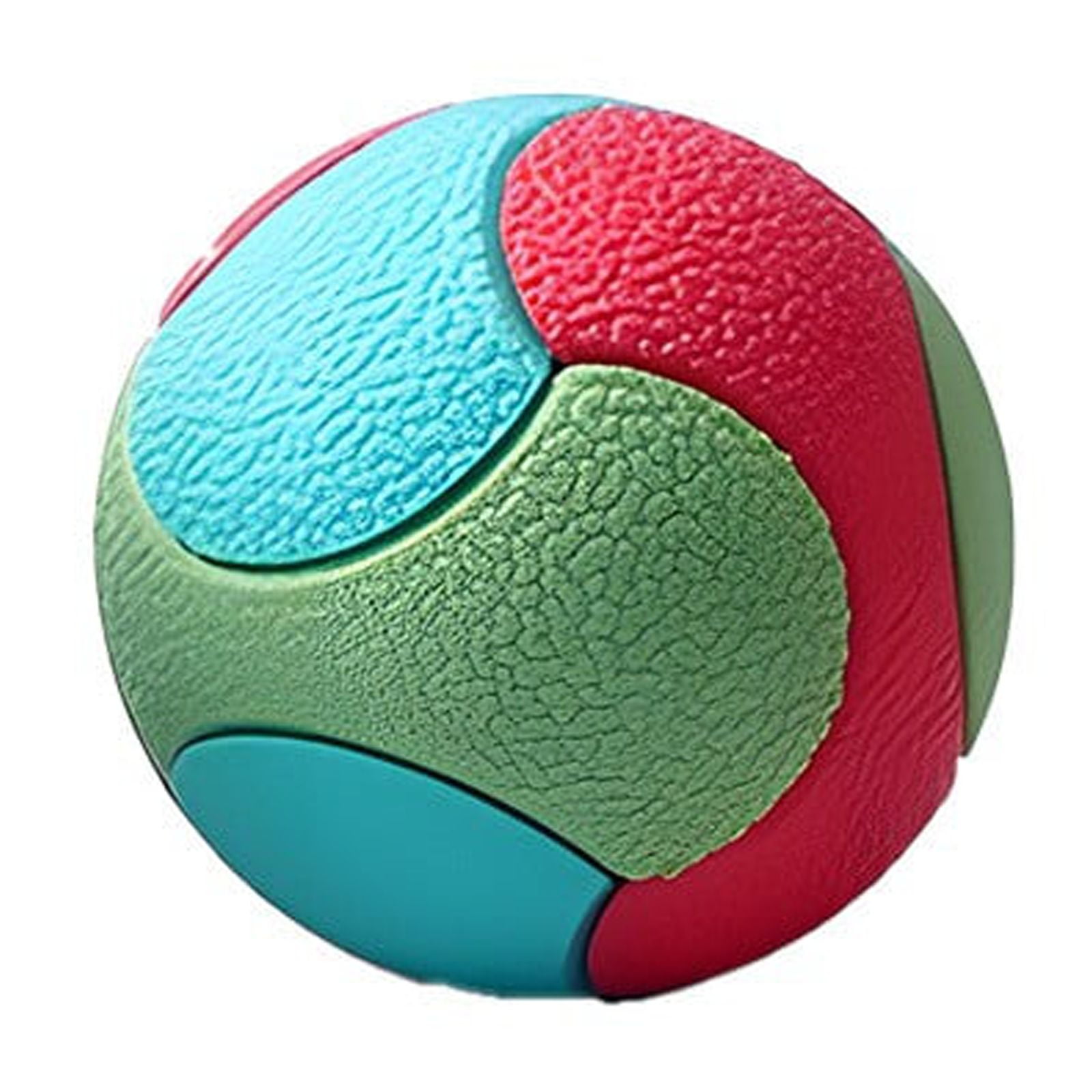 Coollooc Dog Rubber Ball, Dog Squeaky Flexible Balls, Interactive Dog Balls, Natural Rubber Ball ...