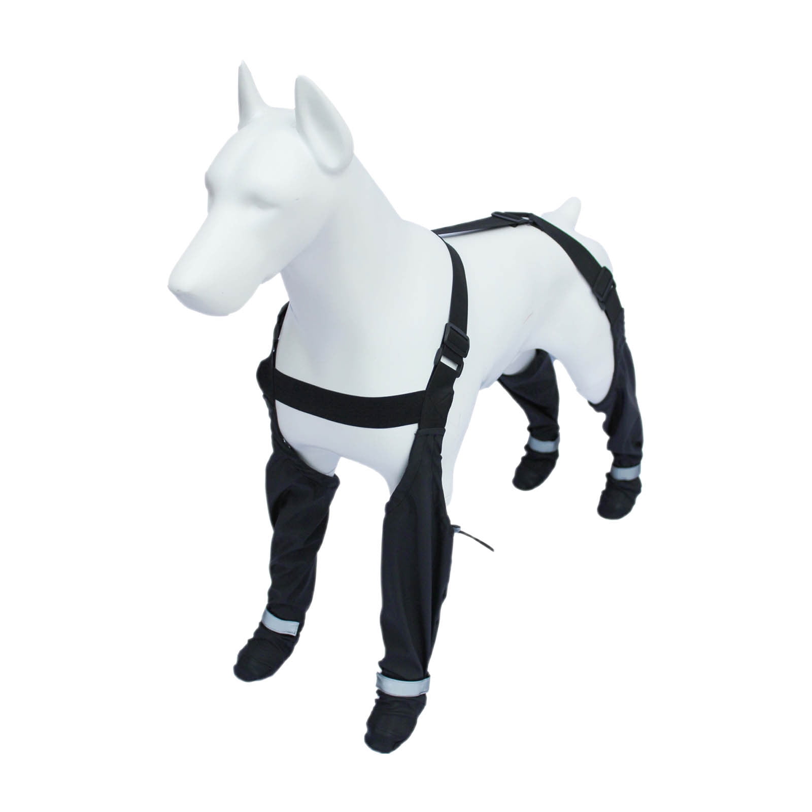 Coollooc Dog Suspender Booties, Dog Paw Boot Leggings Anti-Slip, Dog ...