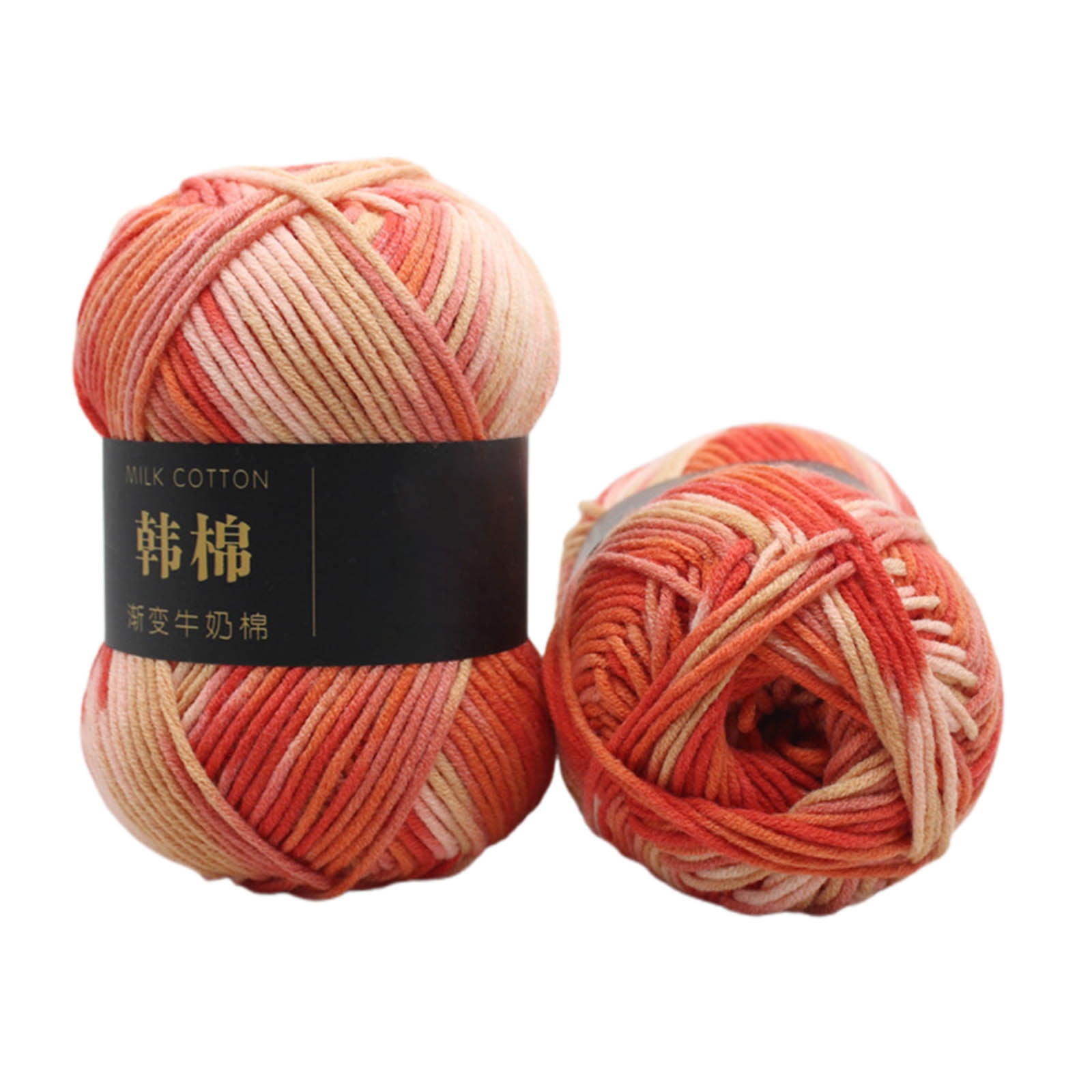 Coollooc Fine Knitted and Crocheted Cotton Yarn, 100% Long Staple ...