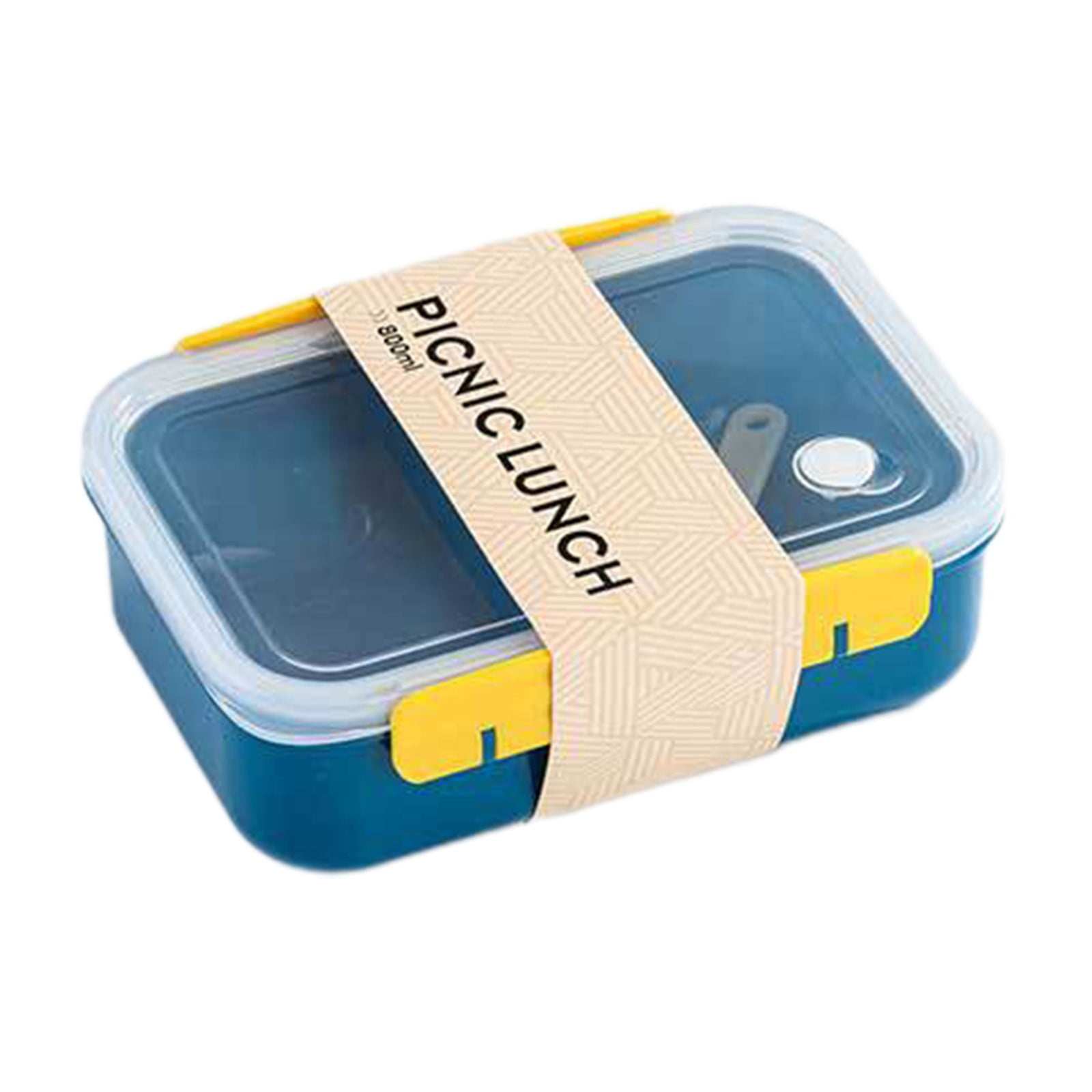 Coollooc Generic Adult Lunch Box, Bento Lunch Containers with Tableware ...