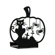 BigTiny Halloween Candle Holder Horror Metal Tealight Holder Shadow ...