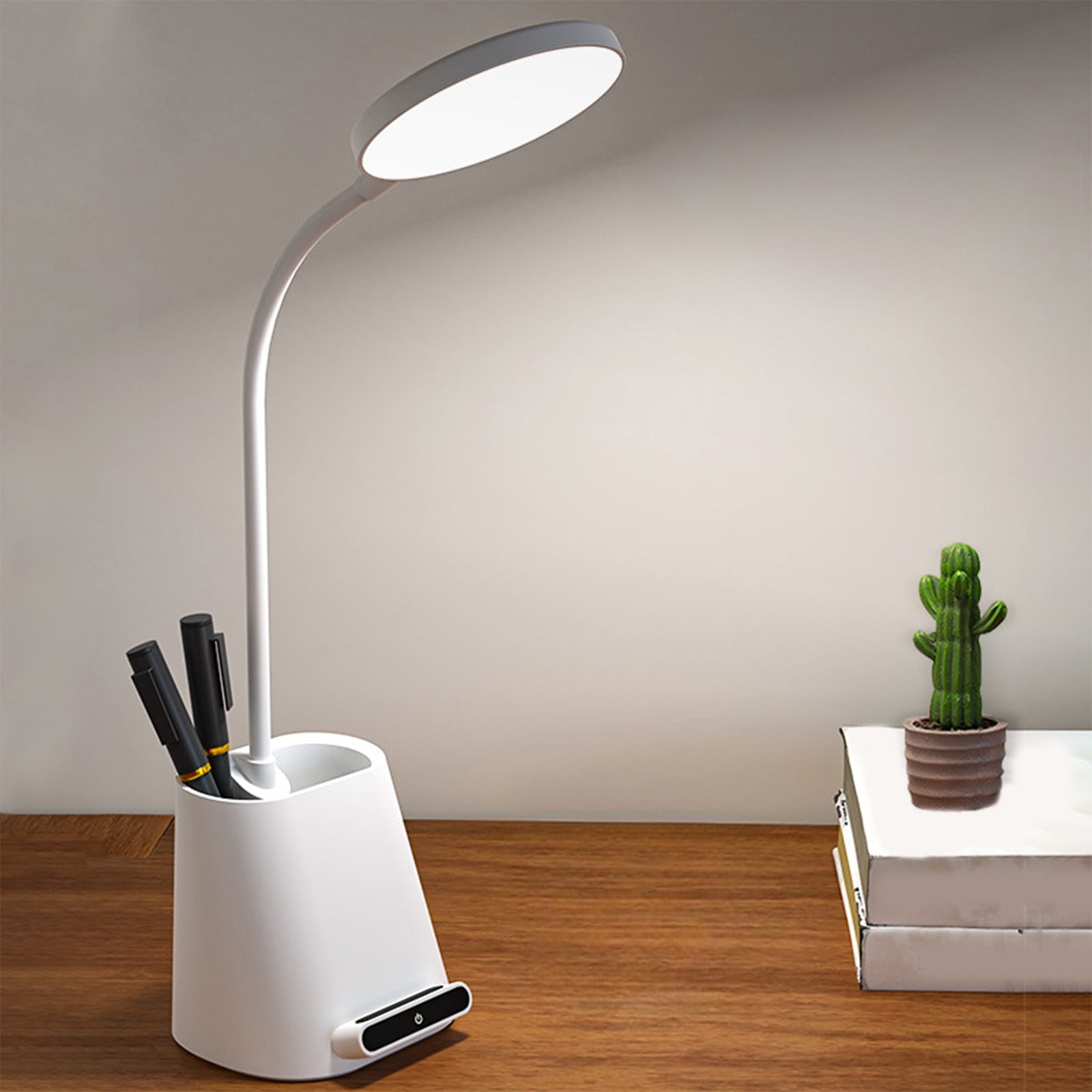 Coollooc LED Desk Lamps for Home Office with Wireless Charger, 3 ...